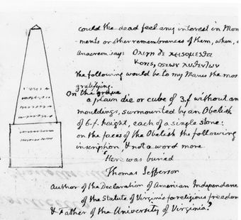 Obelisk - History of Early American Landscape Design