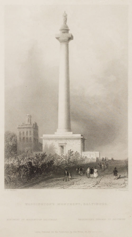Washington Monument (Baltimore, MD) - History of Early American ...